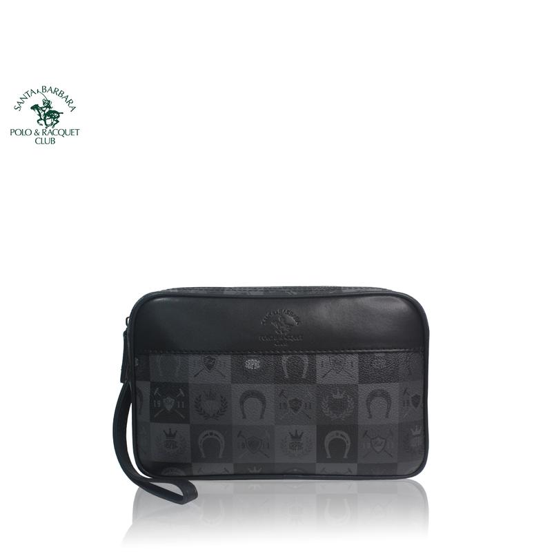Santa Barbara Polo & Racquet Club Beg Clutch Lelaki Monogram - TikTok ...