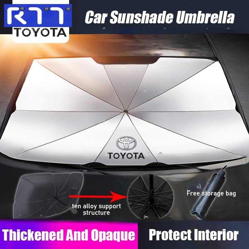 RTT-[Upgrade Opaque] Car Sun Shade Umbrella Foldable Car Parasol ...