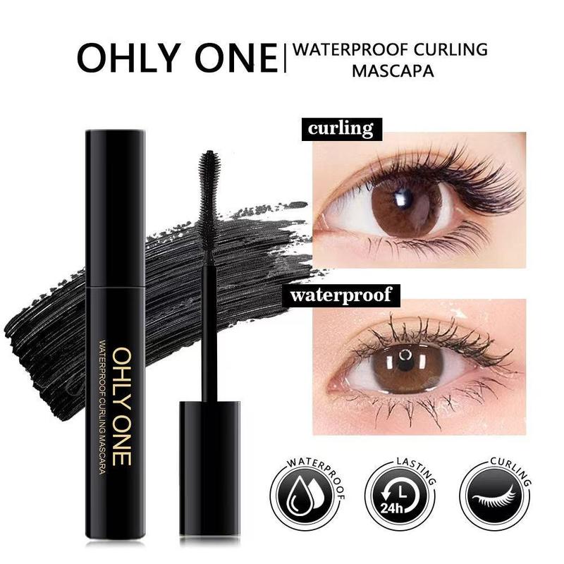OH LY ONE Waterproof Mascara for 36H Wear - Smudge-proof, Fiber ...