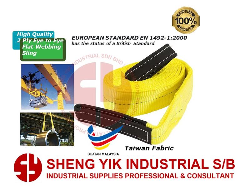 SYI 1Ton, 2Ton, 3Ton High Quality 2 Ply Eye to Eye Flat Webbing ...