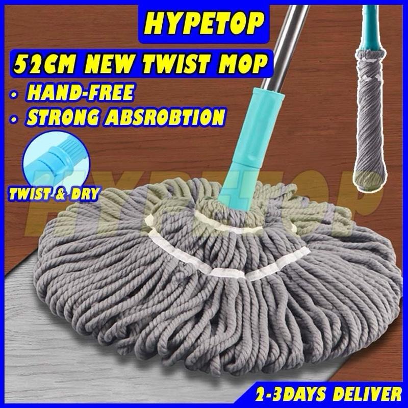 HYETOP Spining twist mop Hands free self-wringing cleaning mop - TikTok ...