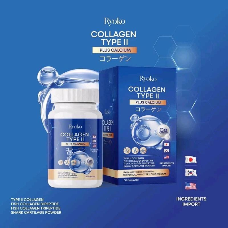RYOKO COLLAGEN TYPE II PLUS CALCIUM 30 Capsules - TikTok Shop Philippines