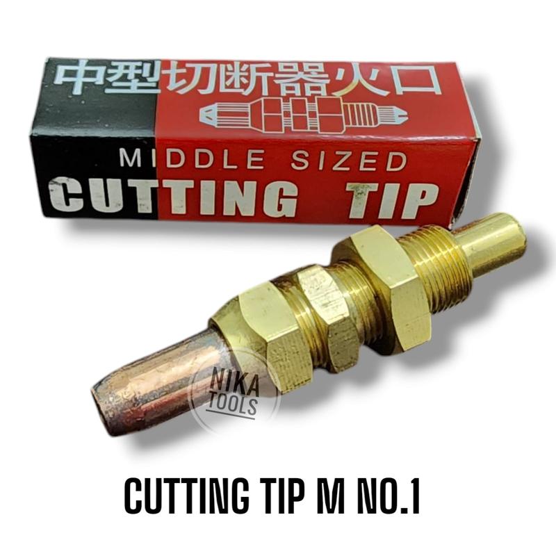 Cutting Tip M Tipe Type Middle Size Nozzle No1 2 3 Mata Blander - Shop ...