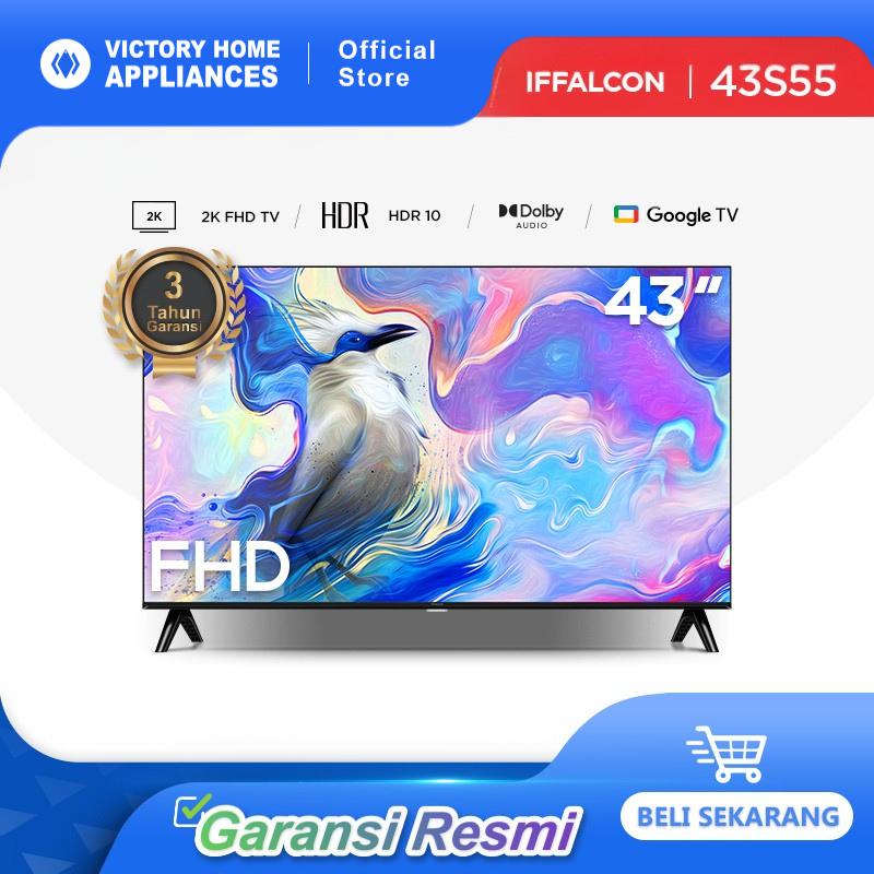 iFFALCON by TCL 43 inch S55 Series Google TV - 2K FHD - HDR 10 - Shop ...