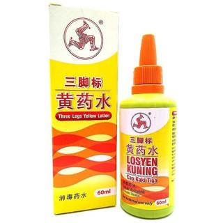 THREE LEGS YELLOW LOTION 30ML/60ML - TikTok Shop Malaysia