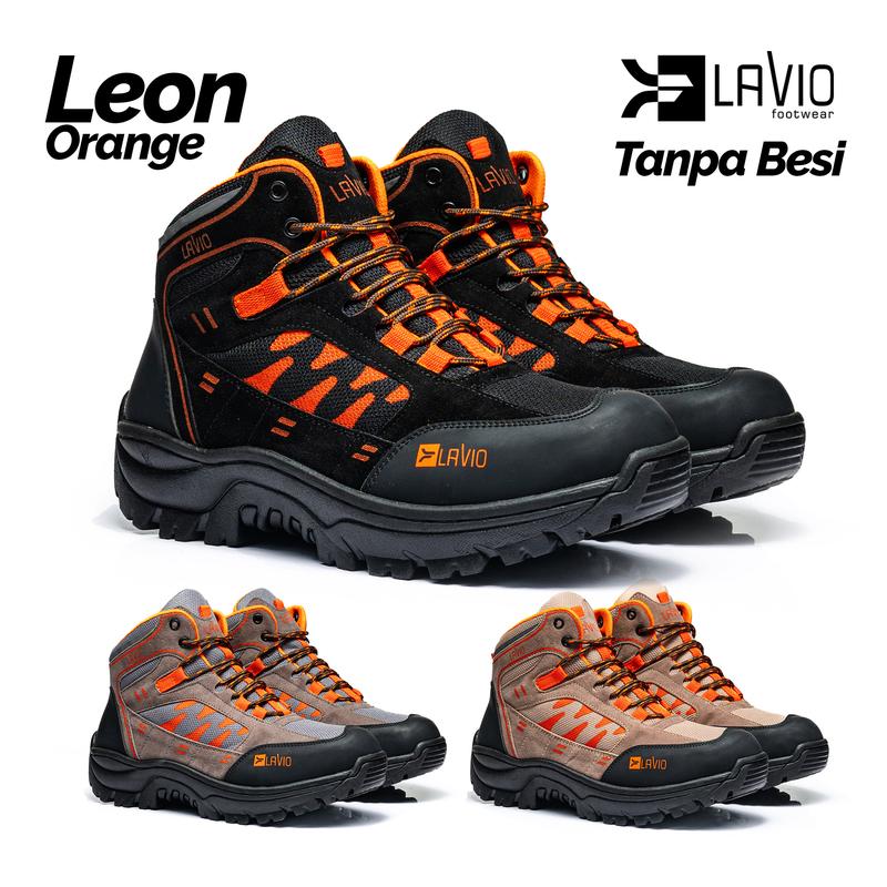 Lavio Sepatu Gunung Boots Pria Wanita Leon Original Teralaris - Shop ...