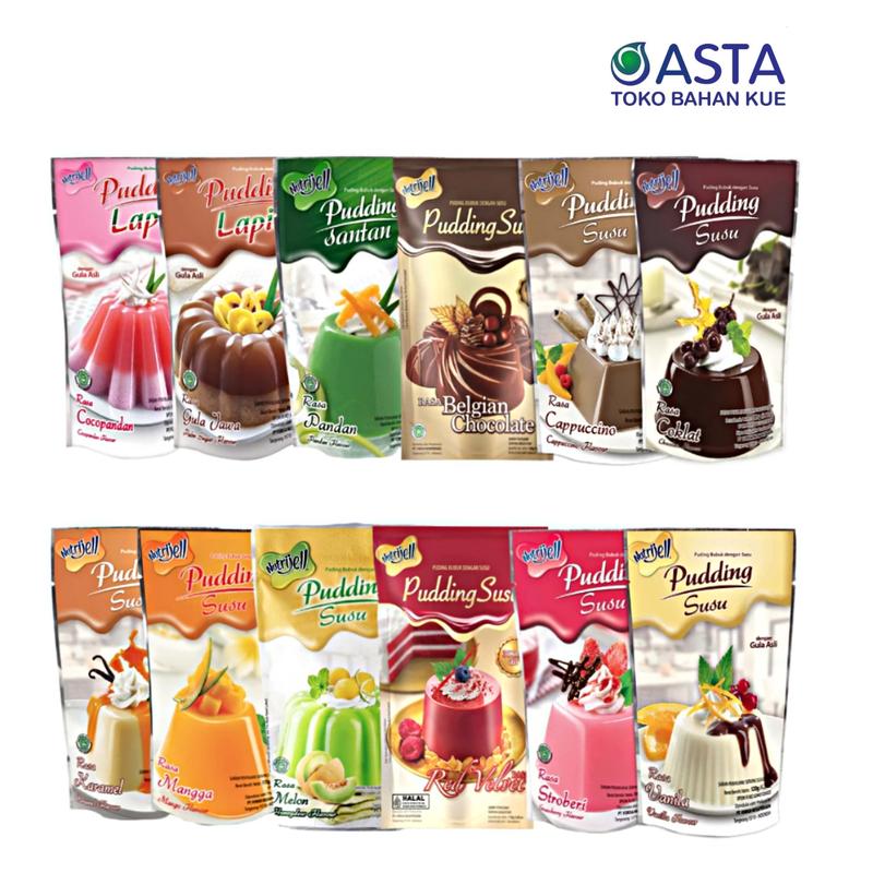 Nutrijell Pudding Susu Aneka Rasa - Puding susu All Varian - Shop ...