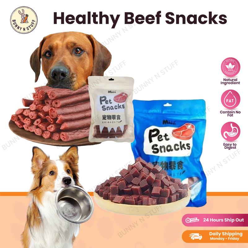 Masti Pet Snacks Healthy Dog Treats 500g Real Soft Beef Cube - TikTok ...