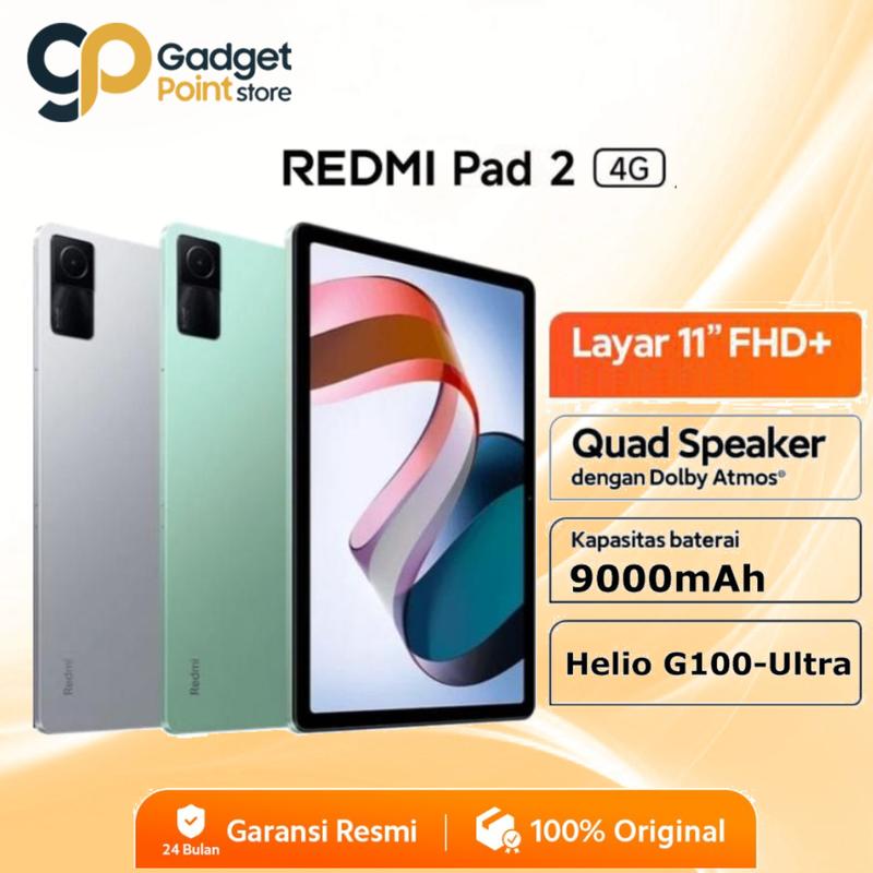 Xiaomi Redmi Pad 2 4/128 GB RAM 4GB ROM 128GB Garansi Resmi - Shop ...