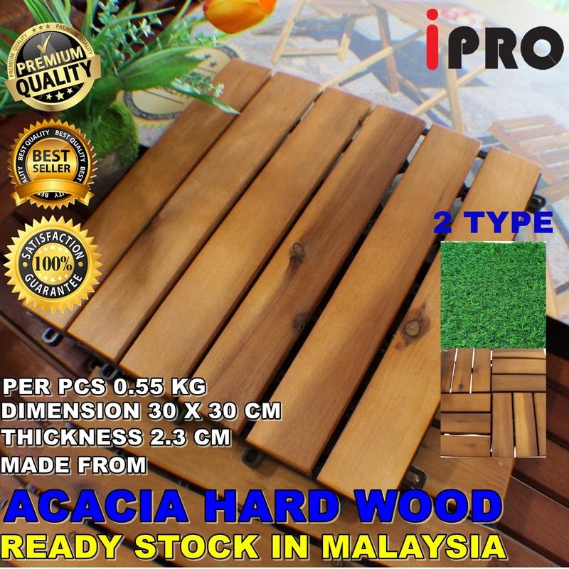 IPRO Floor Decking Wood Pallet Kayu / Timber Acacia Wood Flooring ...