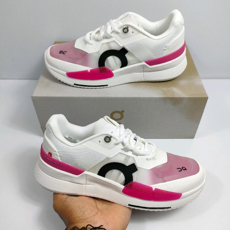 Sepatu Tennis On The Roger Federer Pro 2 Clay White Pink Outdoor - Shop ...