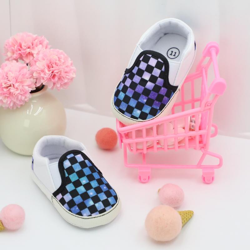 Baby Learning Shoes, Fashionable Gradient Color Slip-On Shoe - TikTok ...