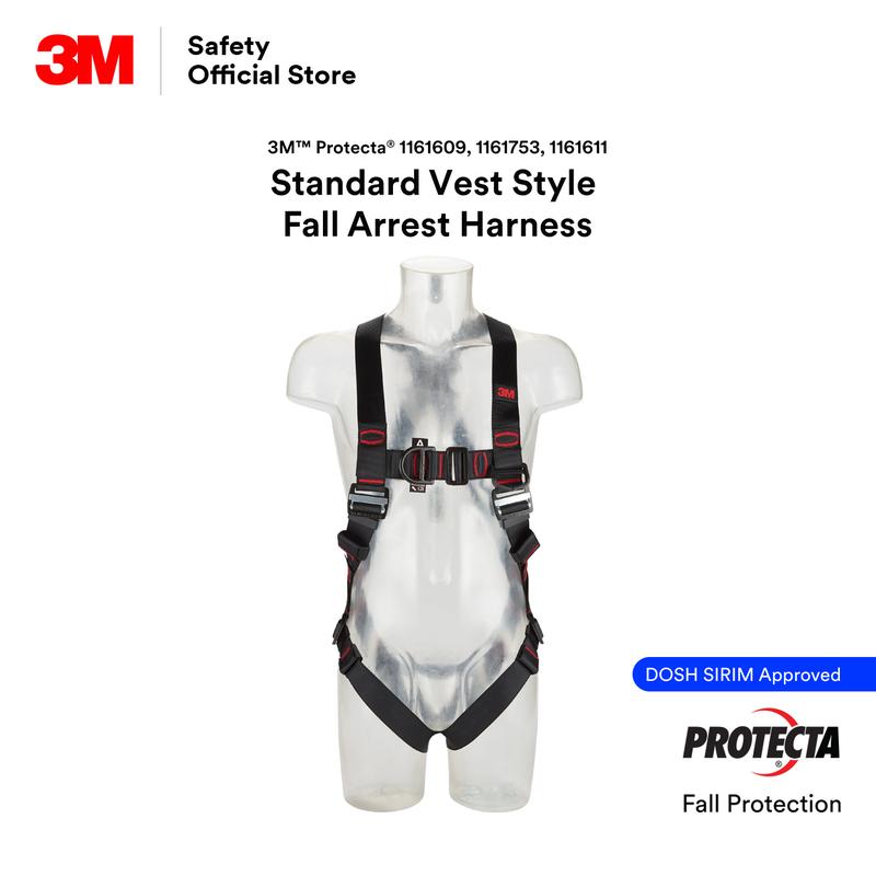 3M Protecta P200 Standard Vest Harness Penahan Jatuh dengan - TikTok ...