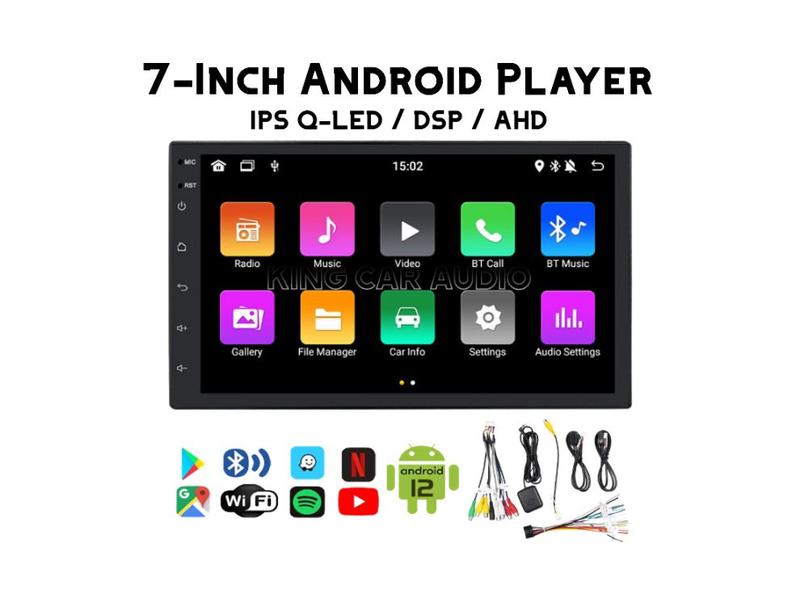 7-Inch Android Player MT-8163 2GB+32GB 4-CORE NEW Upgraded Processor ...