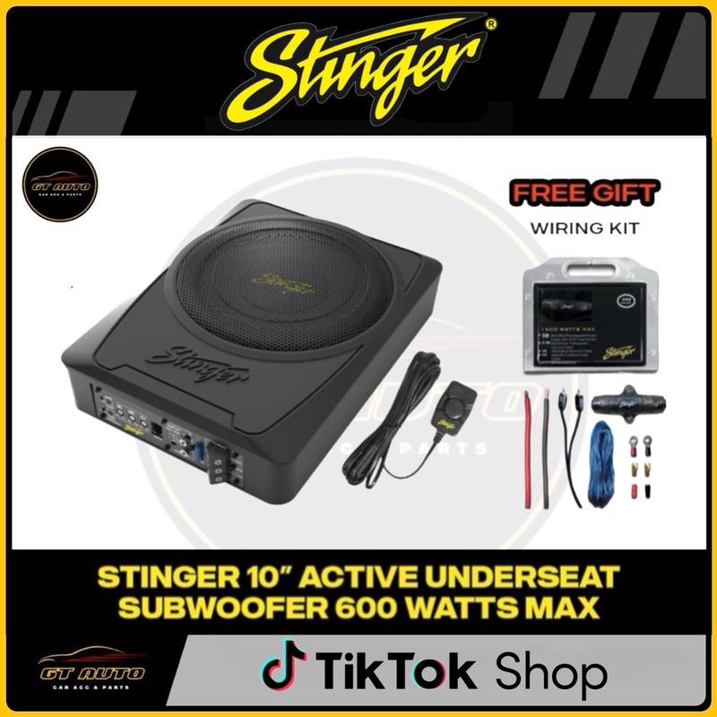 STINGER 10 INCH ACTIVE UNDERSEAR SUBWOOFER️ 600Watts Max Power - TikTok ...