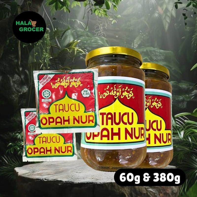 Taucu Opah Nur 60g & 380g | Halal Jakim | Muslim Product | Cooking ...