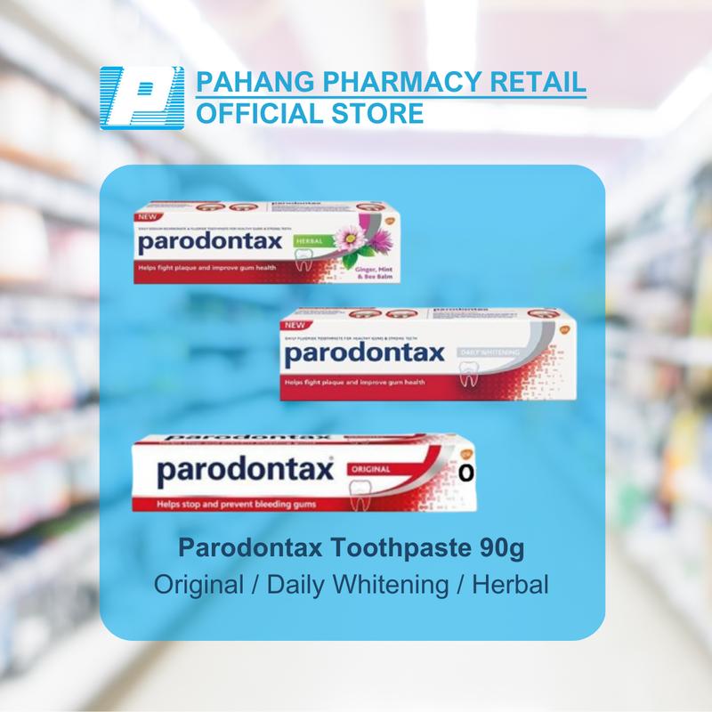 Parodontax toothpaste 90GM - Original / Herbal / Daily Whitening ...