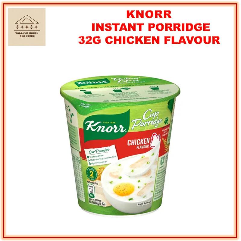 KNORR INSTANT PORRIDGE/BUBUR NASI 32G CHICKEN FLAVOUR/PERISA - TikTok ...