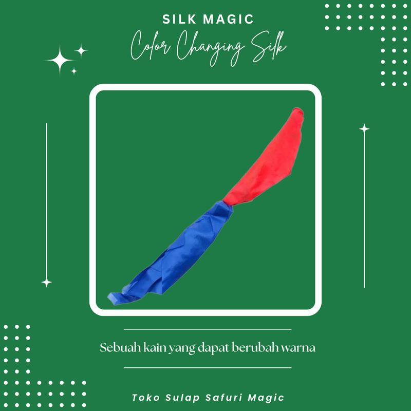 Alat Sulap Color Changing Silk - Sulap Kain Berubah Warna - Sulap ...