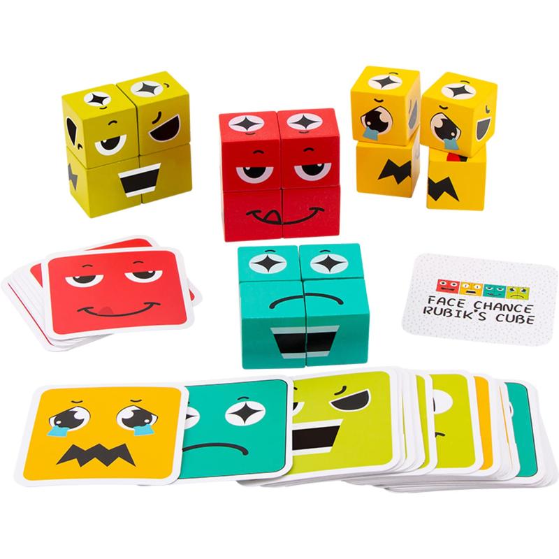 Mainan Susun Ekspresi Muka Face Changing Rubik Puzzle Family - Shop ...