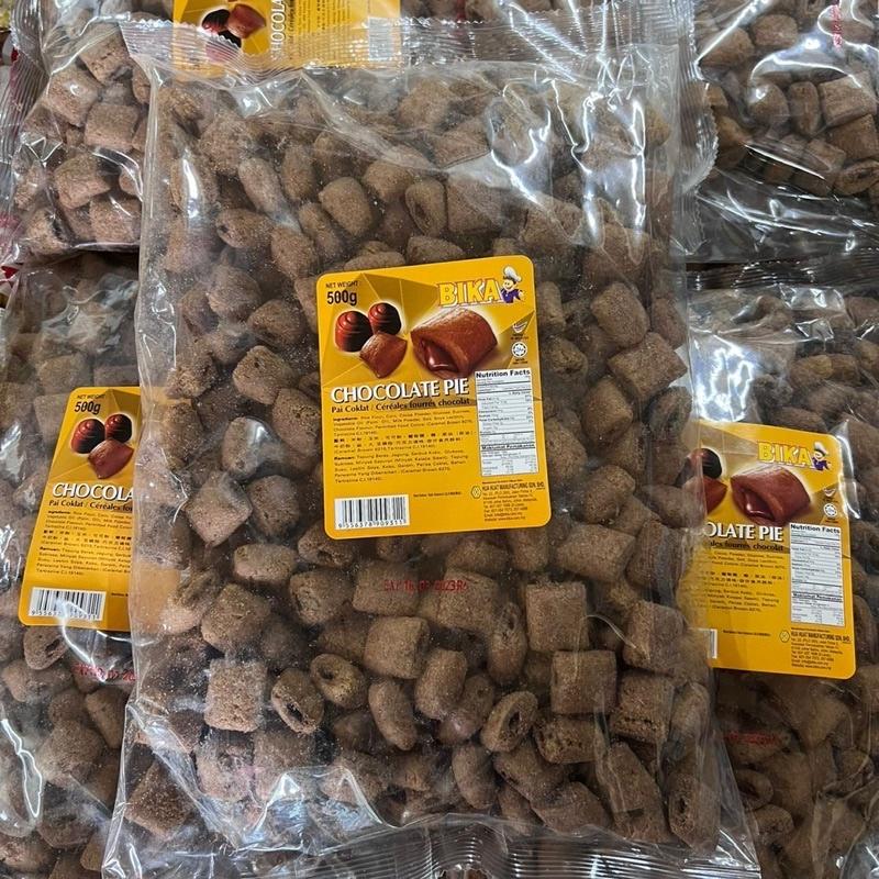 BIKA FIKA CHOCOLATE PIE/PAI COKLAT Food Snack #manis #sweet - TikTok ...
