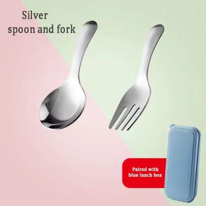 Sendok dan Garpu Mini Cutlery Spoon 304 Stainless Steel Tableware ...