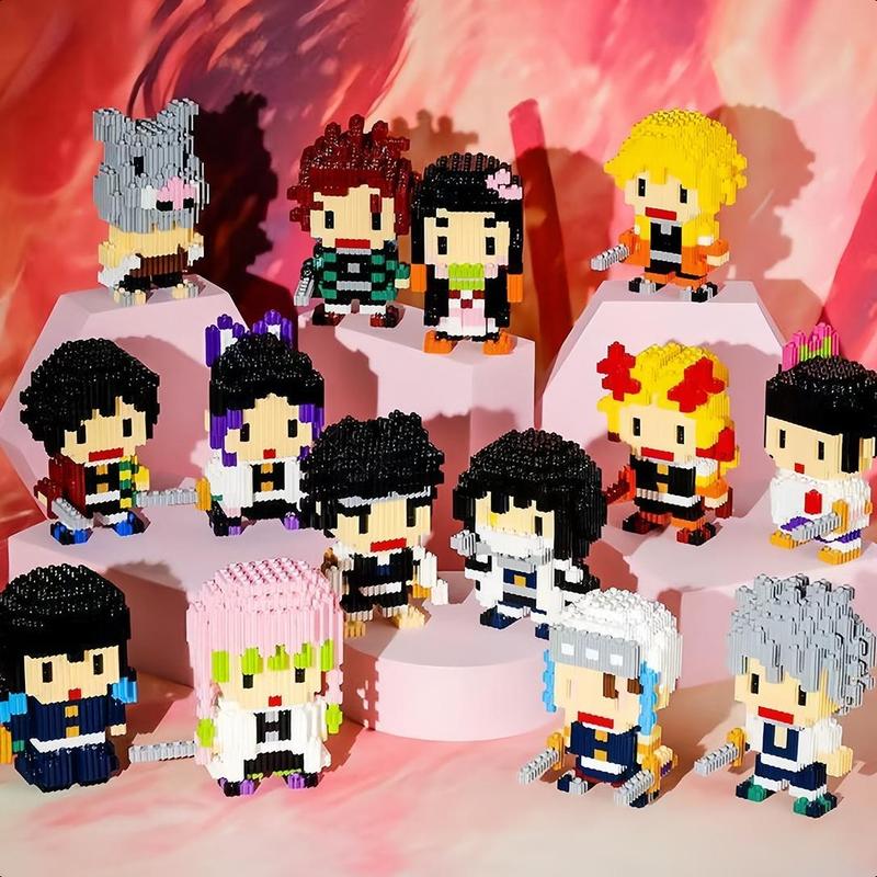 LBOYU Building Blocks Assembly Toy Demon Slaye Kimetsu no Yaiba ...