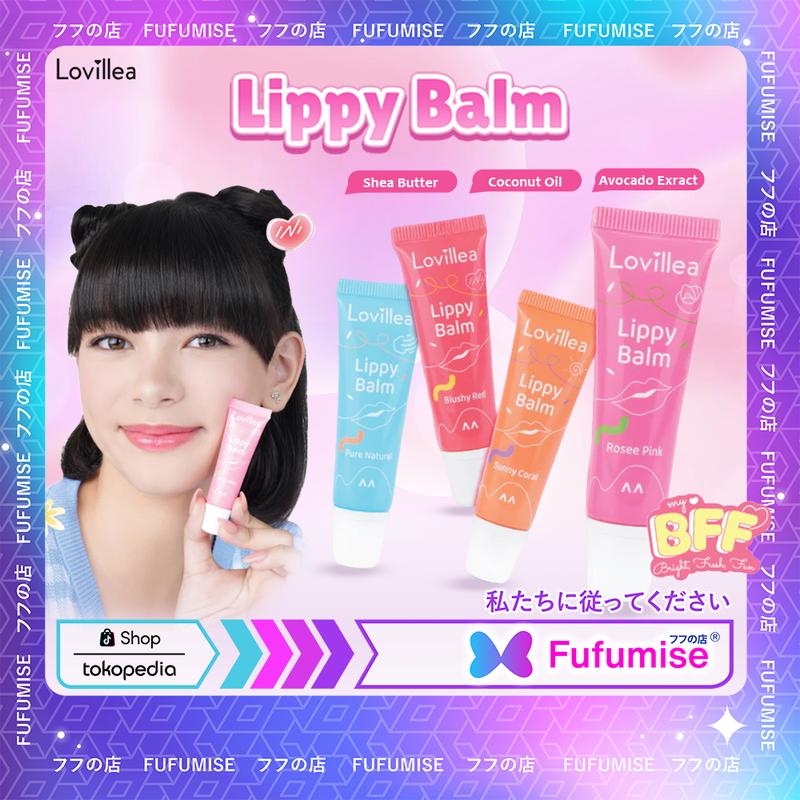 LOVILLEA Lippy Balm 10gr | Cepat meresap dan Lembut di bibir - Shop ...