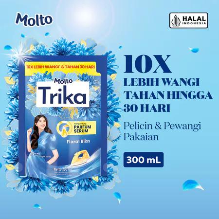 MOLTO TRIKA PELICIN DAN PEWANGI PAKAIAN PURE, JAPANESE PEACH, FLORAL ...