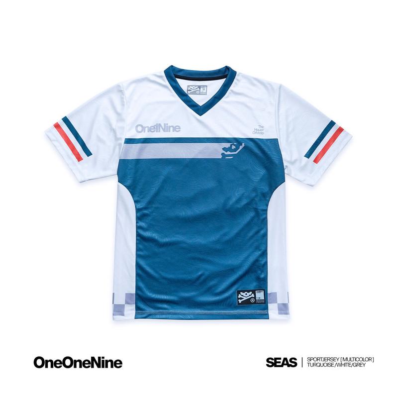 Oneonenine Ksr Jersey Seas Blue Series - Jersey Lengan Pende - Shop ...