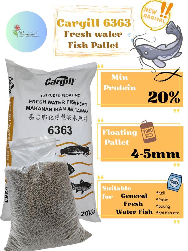 [REPACK 10KG] Cargill 6363 Fresh Water Fish Feed Makanan Ika - TikTok ...