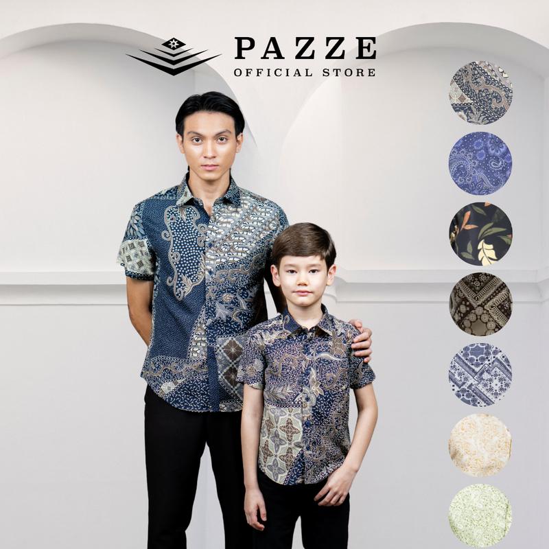 [Batik Sedondon 2/5] Pazze Baju Batik Slim Fit Casual Floral - TikTok ...