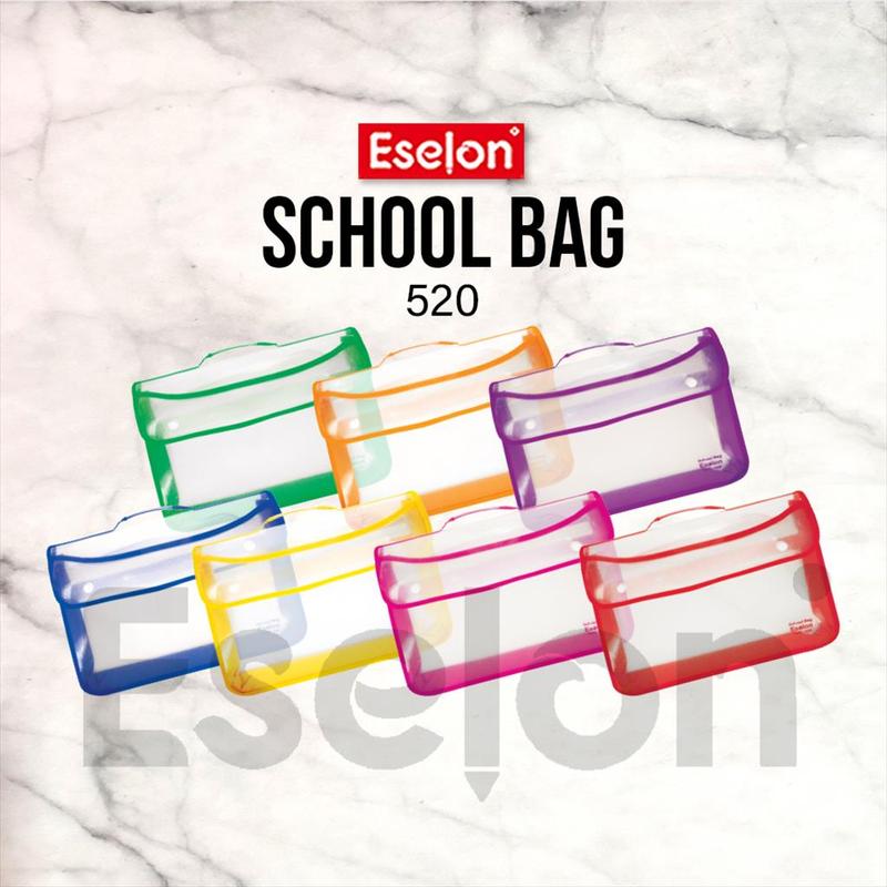Map Tas 2 kancing+jaring School bag Folio 520 ESELON - Shop | Tokopedia