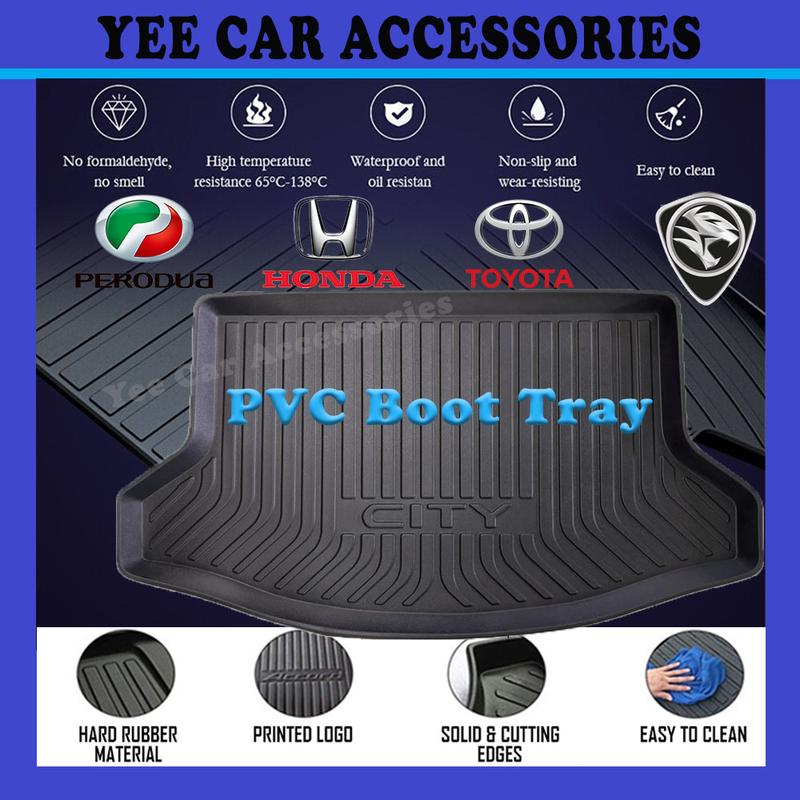 High Quality PVC Car Rear Trunk Cargo Boot Tray Honda City Civic ...