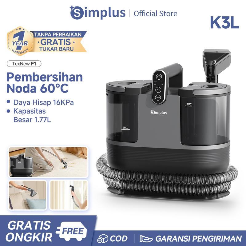 【MEGA SALE DOUBLE SUBSIDIES】SIMPLUS Mesin Pembersih Kain Sof - Shop | Tokopedia