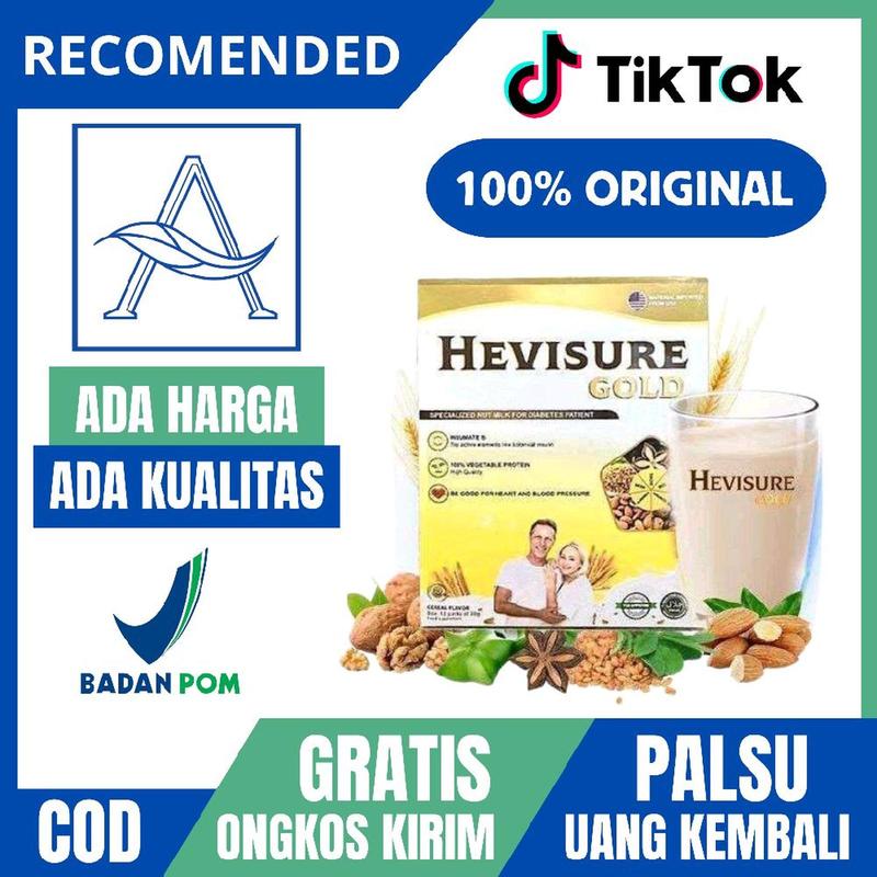 HEVISURE GOLD BAHAN SUSU USA UNTUK DIABETES ,HEVISURE GOLD MILK - 1 BOX ...