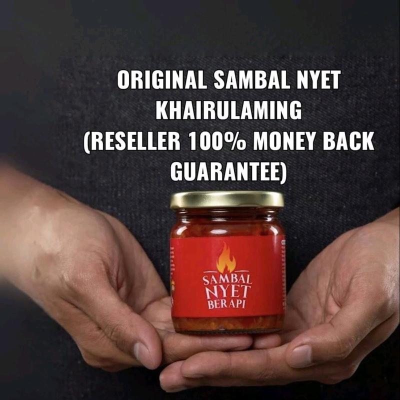 Sambal Nyet Berapi Original by Khairulaming Terlaris [Ready Stock ...
