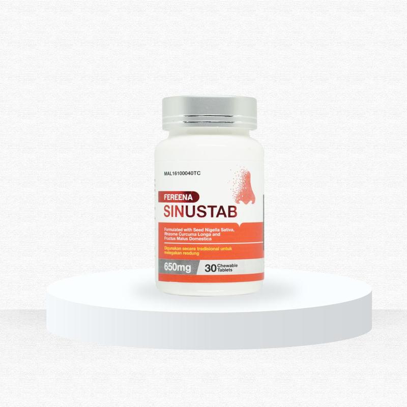 Fereena SinusTab 650MG Cara Tradisional Melegakan Resdung Vitamin ...