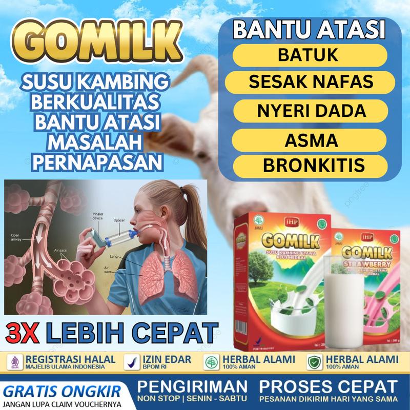 Susu Etawa Etaku Plus Herbal Halal untuk Penyakit Asma TBC Paru - Shop ...
