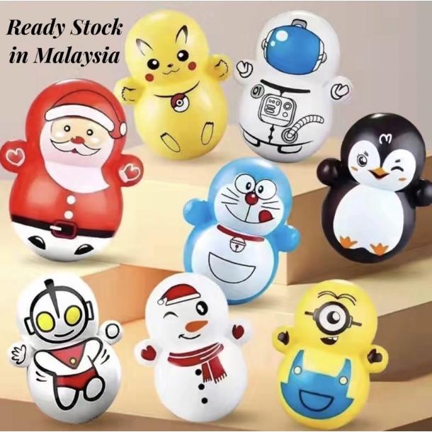 [smile Mall] Tik Tok Mini Tumbler Doll Tumbler Toys Desktop Toy ...