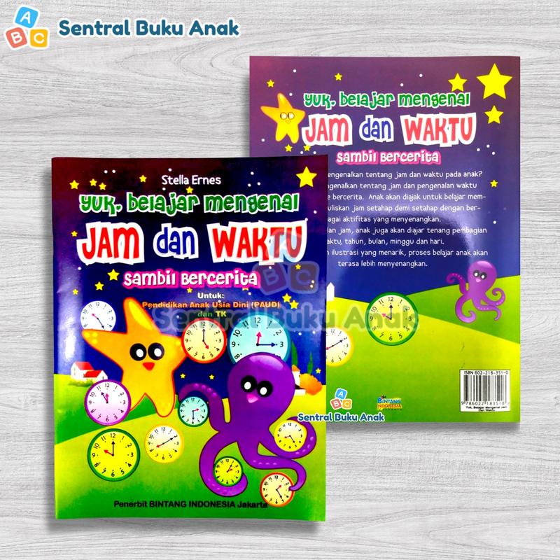 Buku Mengenal Jam dan Waktu Sambil Bercerita untuk PAUD dan TK - Shop ...