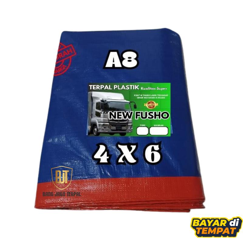 Terpal A8 4x6 Plastik Tebal Lembaran Biru Murah Untuk Tenda Terop ...