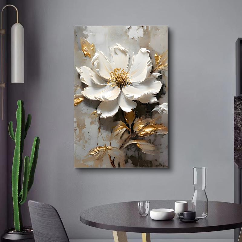 *Ready Stock* Frame Bunga Dinding Canvas Hiasan Wall Decor Modern ...