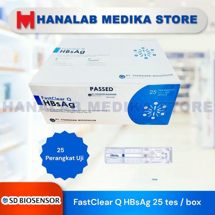 Jual SD Biosensor FastClear Q HBsAg Alat uji cepat pendeteksi antigen ...