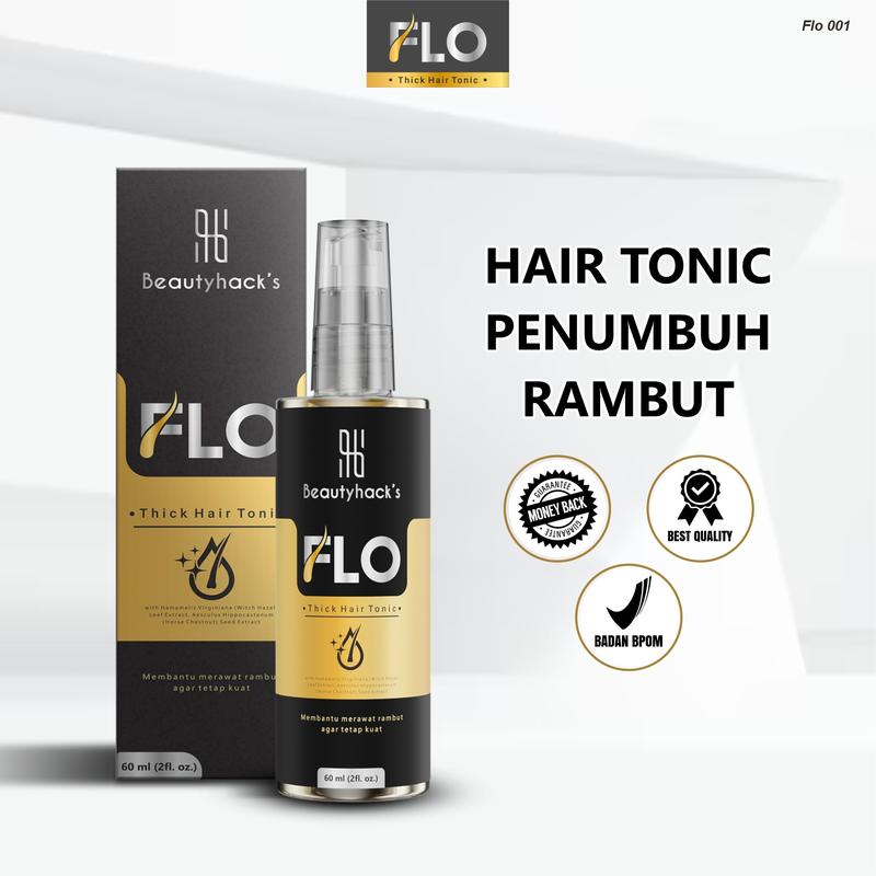 FLO HAIR TONIC | MENUMBUHKAN RAMBUT KEBOTAKAN DINI | 60 ML - Shop ...