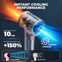 Promo Kipas Angin Portable Fan Mini Kecil Crystal USB Genggam Turbo ...