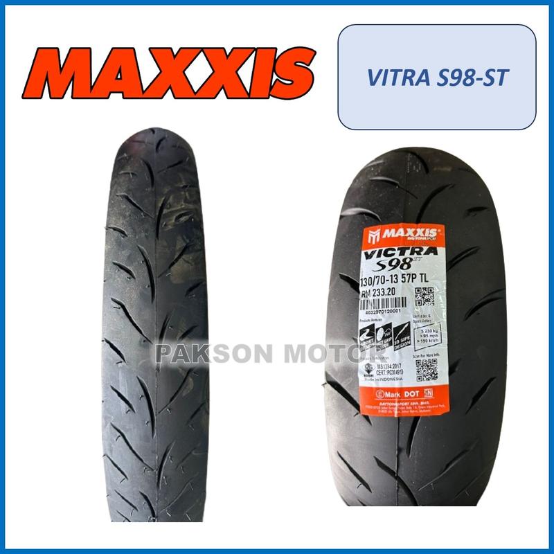 TAYAR MOTOR MAXXIS VITRA S98-ST 60/90X17 70/80X17 80/80X17 110/70X13 ...
