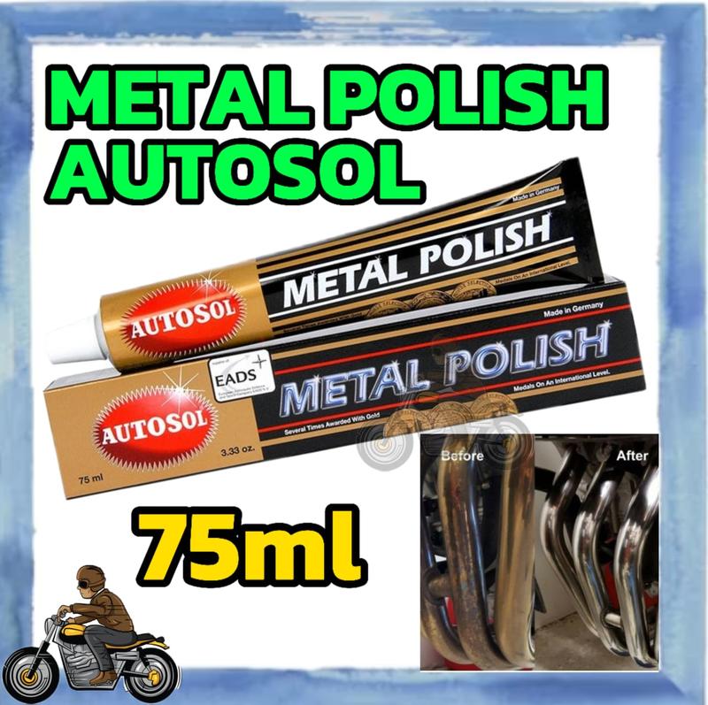 75ML AUTOSOL METAL POLISH MADE IN GERMANY SUITABLE FOR ALL METAL ...
