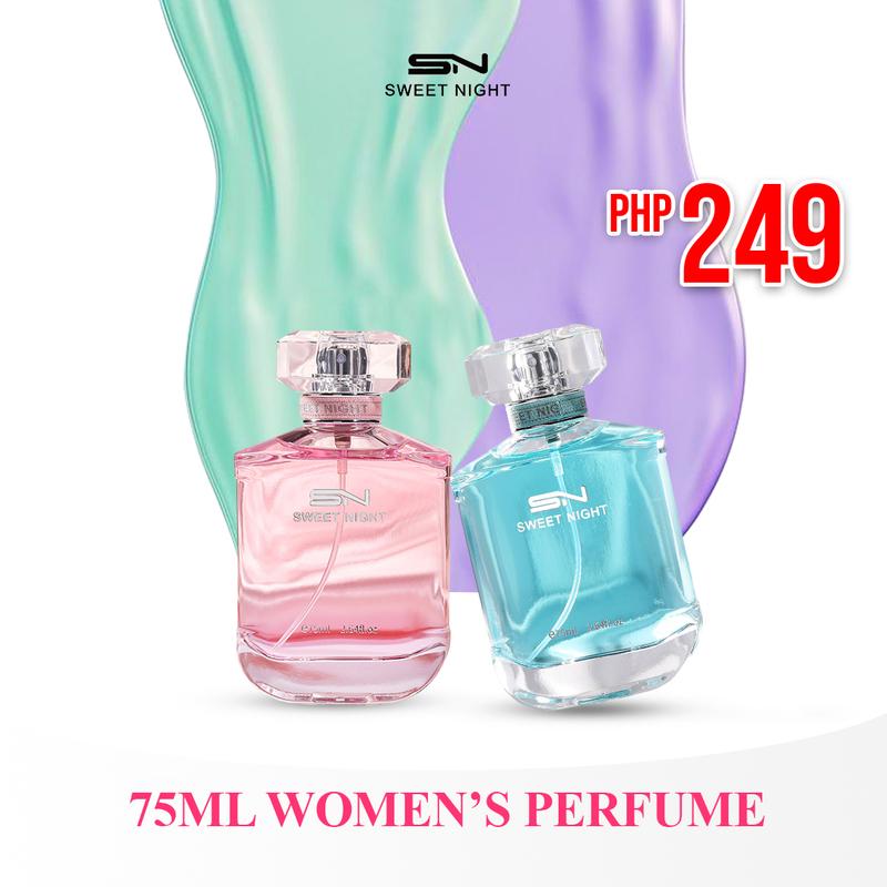 SN Sweet Night High Premium Glass Bottle Perfume - TikTok Shop Philippines