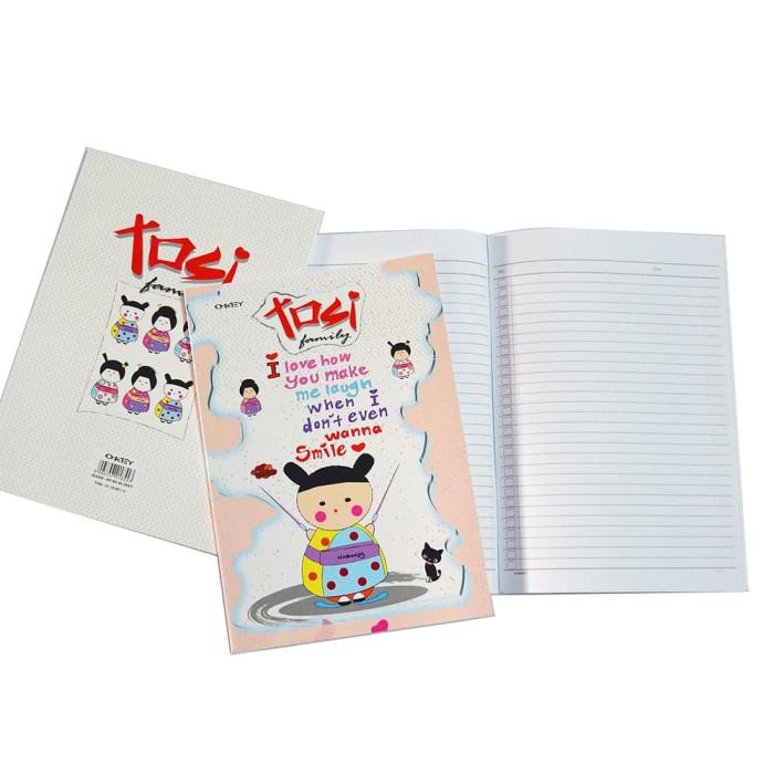 Buku Tulis Okey 40 Lembar Ukuran Boxy Kertas Putih Sekolah Paper - Shop ...